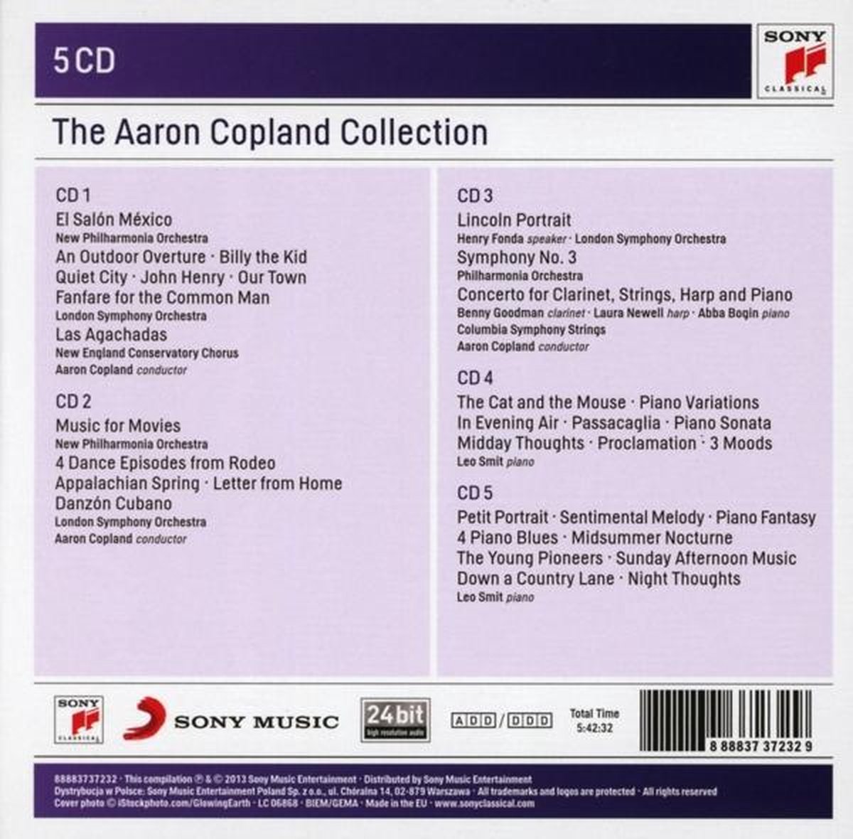 Aaron Copland Collection, A. Copland | CD (album) | Muziek | bol.com