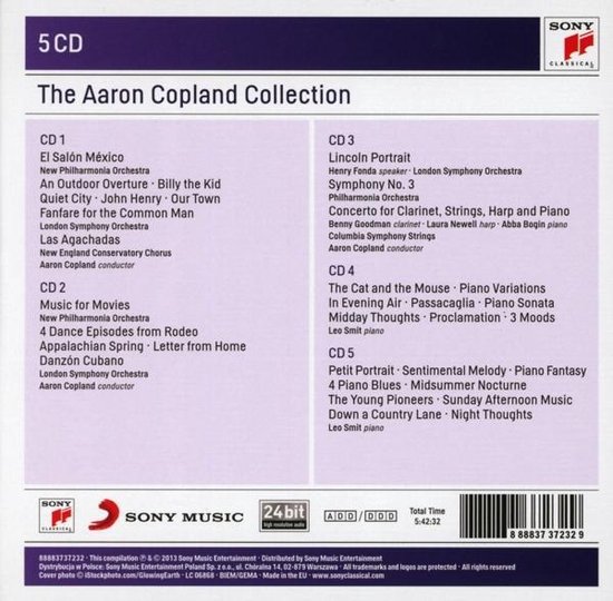 Aaron Copland Collection, A. Copland | CD (album) | Muziek | bol.com