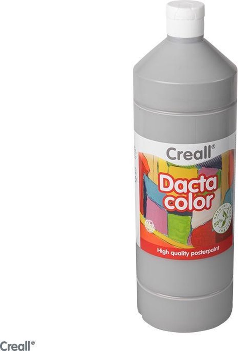 Creall Dactacolor plakkaatverf 1liter grijs | bol.com
