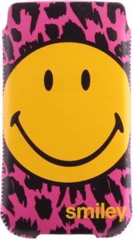 Smiley Galaxy Back Cover Galaxy S4 roze | bol.com