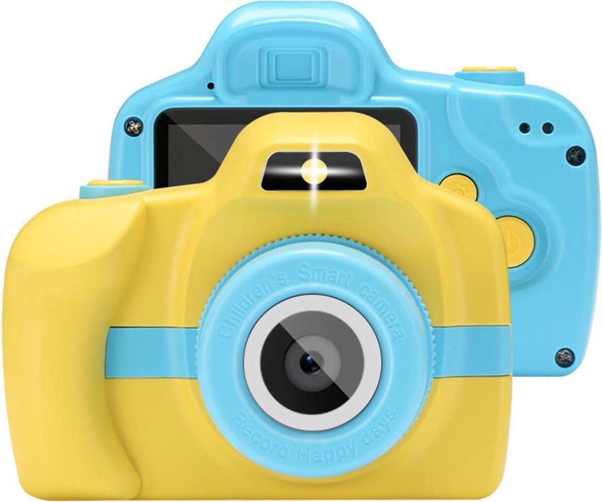 Kindercamera Camera Voor Kinderen Kinder Camera + Video - Geel/Blauw ...