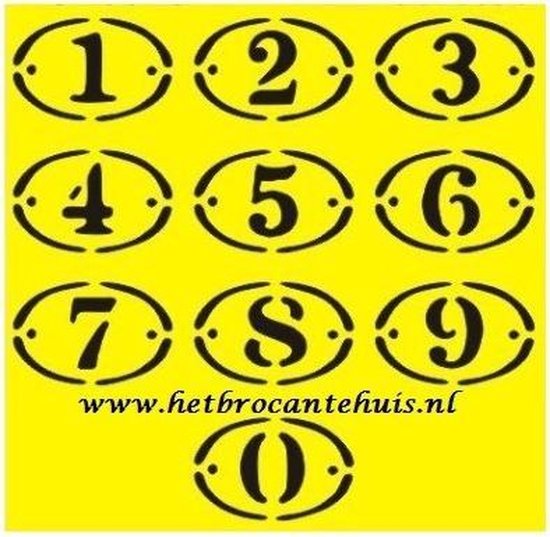 Stencil Sjabloon Mal | bol