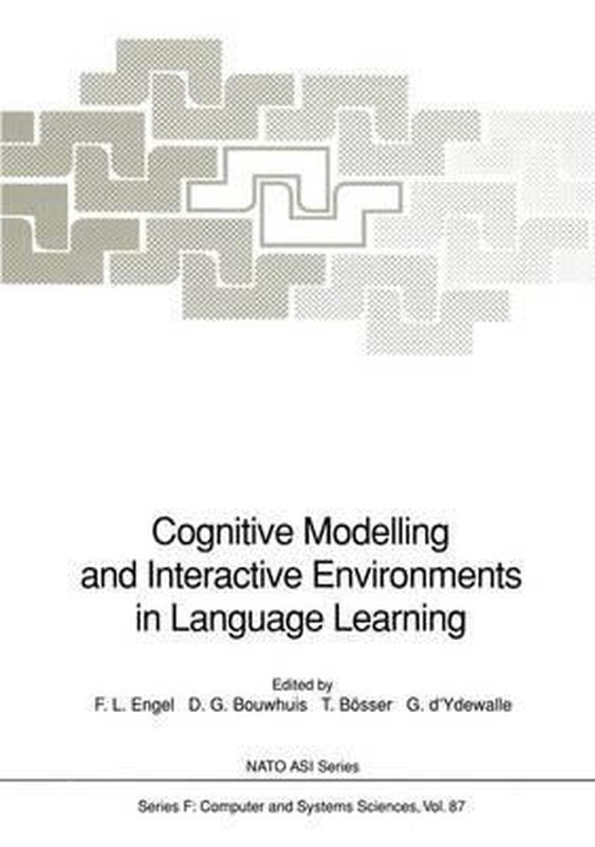 Cognitive Modelling and Interactive Environments in Language Learning | 9783540555599... | bol