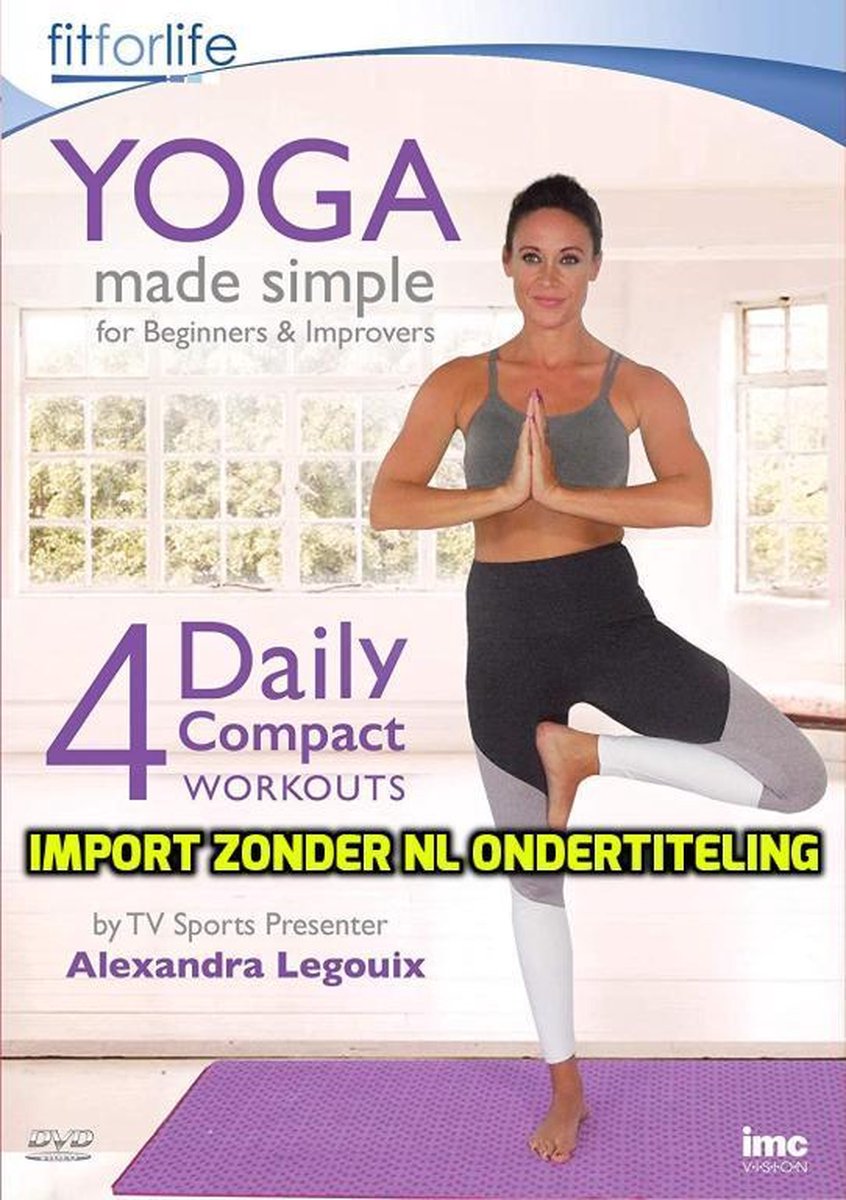Yoga Made Simple - 4 Daily Compact Workouts [DVD] (Dvd) | Dvd's | bol.com