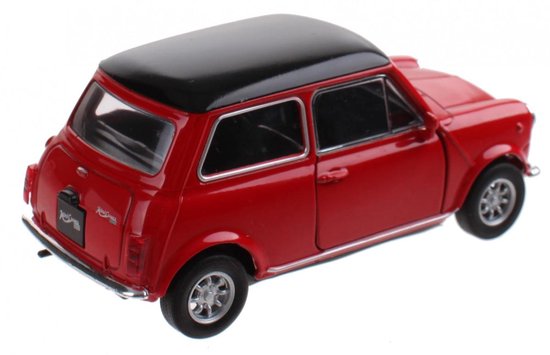 Welly Schaalmodel Mini Cooper 1300 Rood 10 X 5 X 4 Cm | bol.com