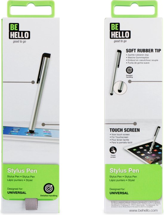 BeHello Stylus Pen Zilver | bol.com