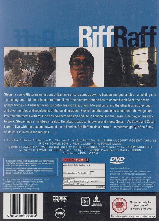 Riff-Raff (1991) (Dvd) | Dvd's | bol.com