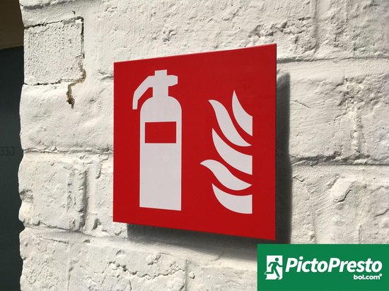 PICTOGRAM BRAND BLUSSER - 15x15cm - PICTOGRAMMEN | bol.com