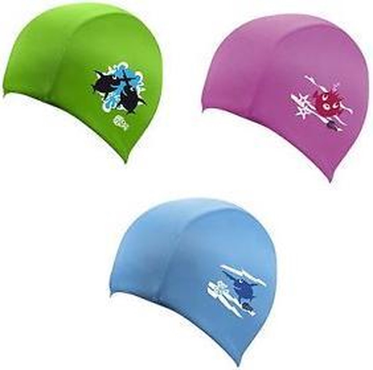 BECO-SEALIFE badmuts voor kinderen - GROEN - textiel badmuts voor ...