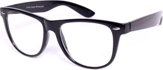 Nerdbril Zwart Classic | bol.com