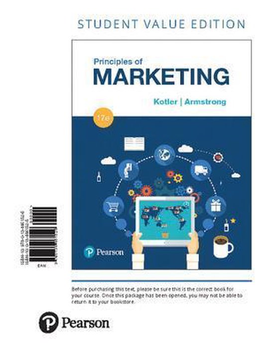 Principles of Marketing, Student Value Edition | 9780134461526 | Philip ... Principles of Marketing, Student Value Edition | 9780134461526 | Philip ...