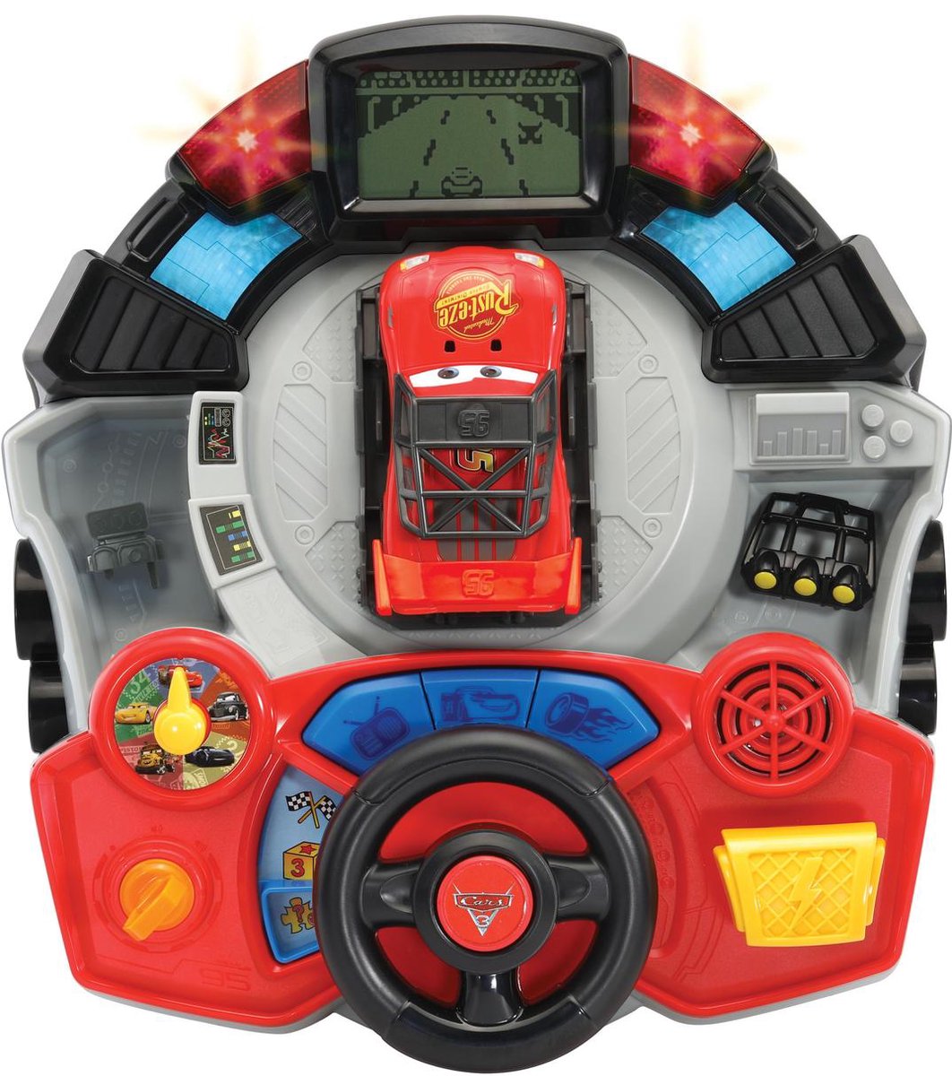 VTech Preschool Cars 3 Bliksem McQueen Pitstop - Interactief Stuurtje ...