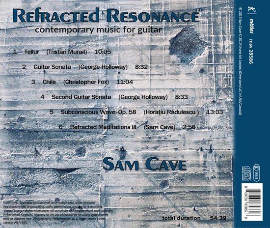 Sam Cave - Refracted Resonance (CD), Sam Cave | Muziek | bol