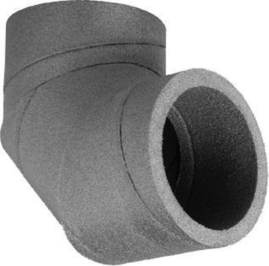 Geïsoleerd leidingsysteem bocht 90° - Ø125mm | bol