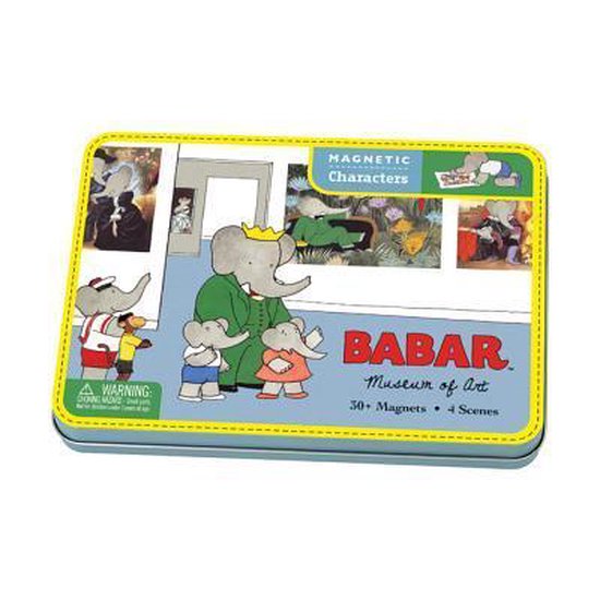 Babar Museum of Art Magnetic Characters, Mudpuppy Press | 9780735337701 ...