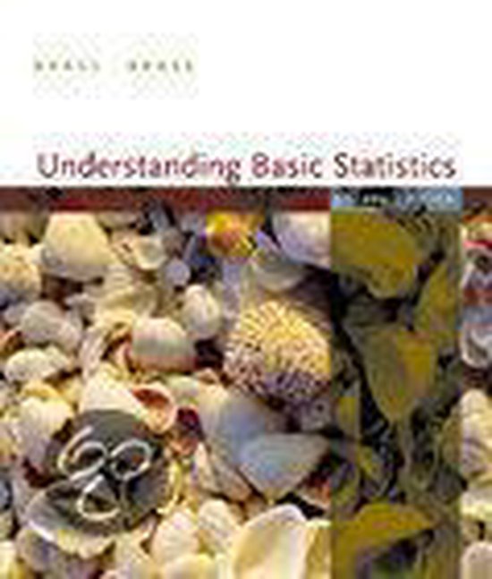 Understanding Basic Statistics | 9780618632275 | Charles Henry Brase | Boeken | bol