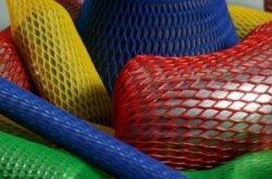 Plastic buisnet licht groen 18 - 50mm - rol a 1000m | bol.com