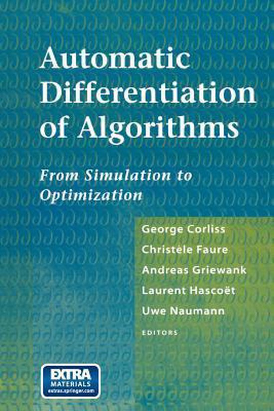 Automatic Differentiation Of Algorithms 9781461265436 Boeken