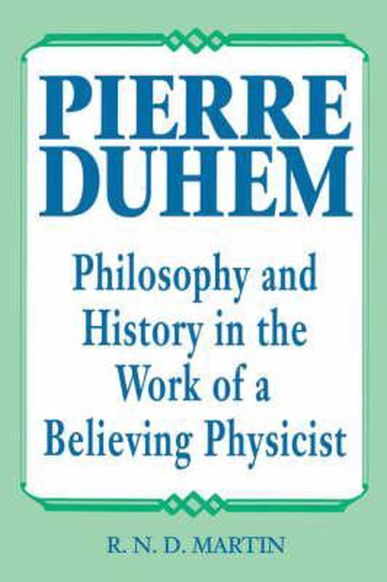 Pierre Duhem | 9780812691603 | Bill Martin | Boeken | bol.com
