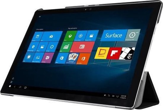 Tri-Fold Case Microsoft Surface Pro 4 - Zwart | bol.com