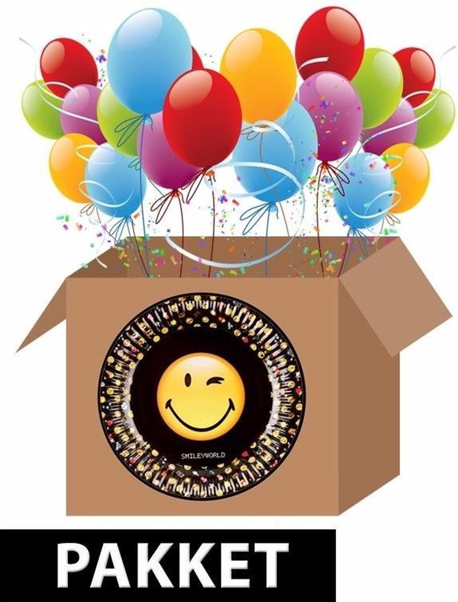 Smiley feest pakket | bol.com
