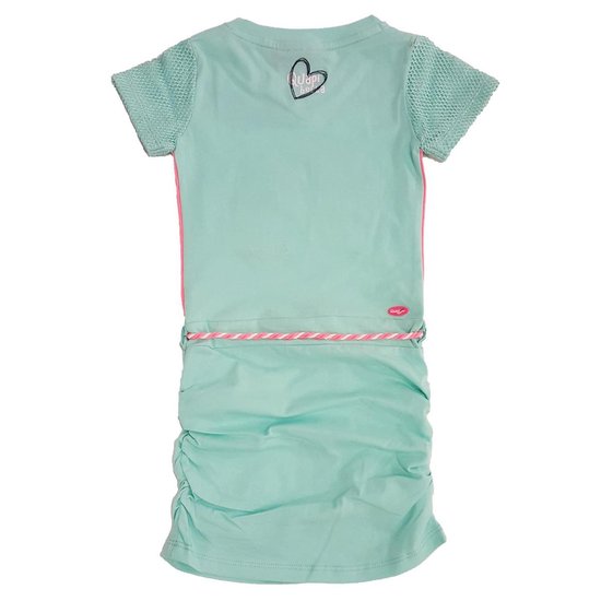 Quapi Meisjes jurk meisje mintgroen - Maat 122/128 | bol.com