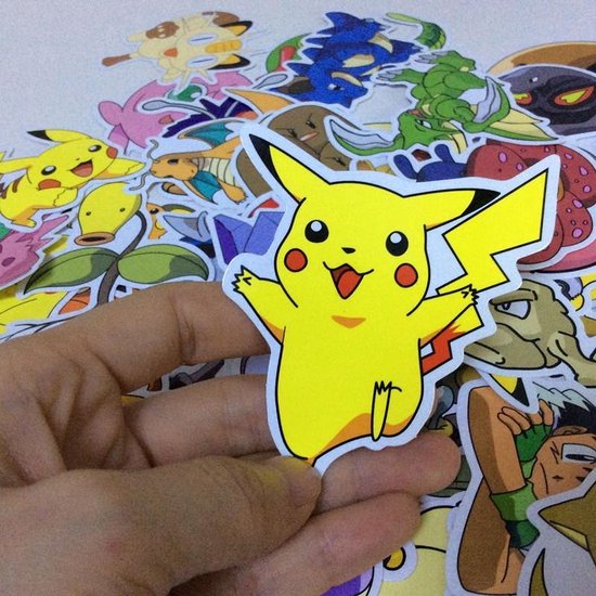 Pokemon kleine Sticker set 80 stuks | bol.com