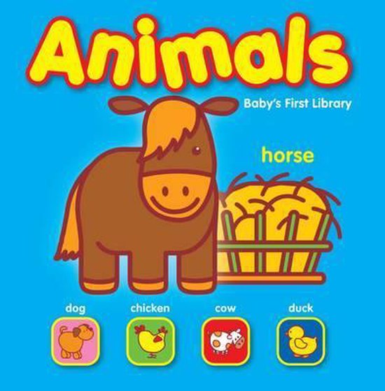 Baby's First Library Animals | 9789461950802 | Boeken | bol.com