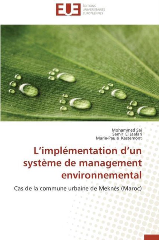 Omn.Univ.Europ.- L Implémentation D Un Système de Management Environnemental |... | bol