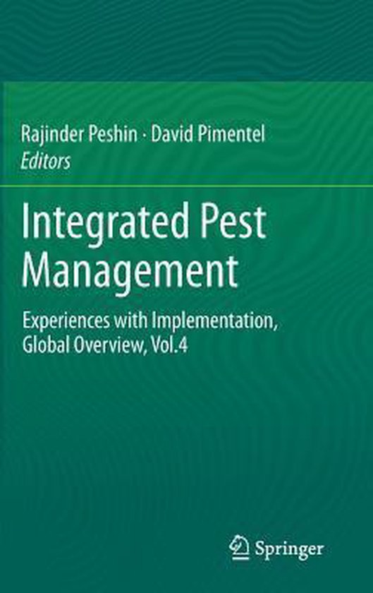 Integrated Pest Management 9789400778016 Boeken Bol