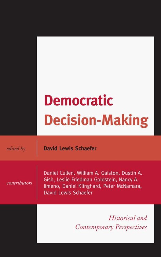 Democratic Decision-Making (ebook) | 9780739142080 | Livres | bol