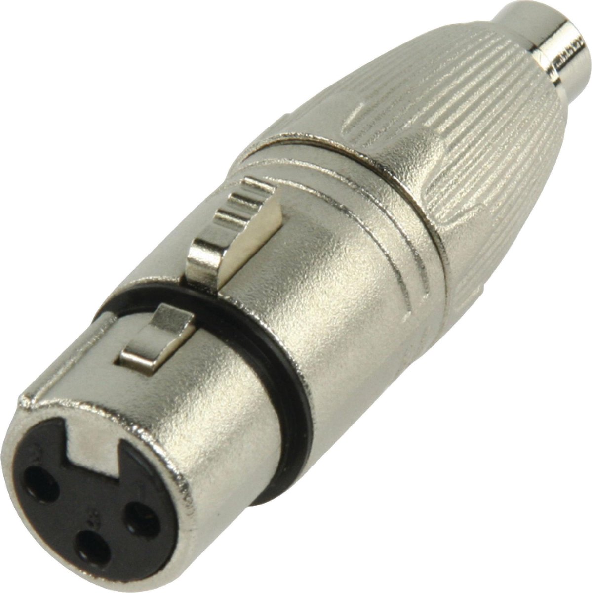 König PBXF-RF cable gender changer 3 x XLR RCA Argent | bol.com