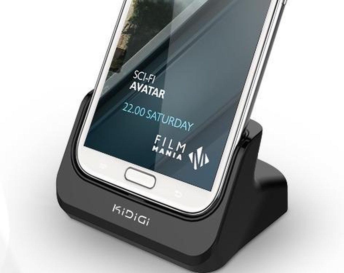 Station d'accueil KiDiGi LCC-SGN2 pour appareil mobile Smartphone Zwart ...