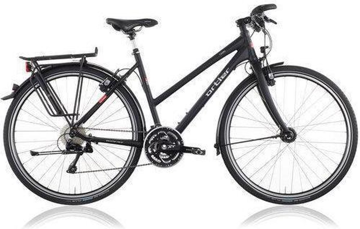 Ortler Tours fiets zwart - Frame-afmetingen 55 cm | bol.com
