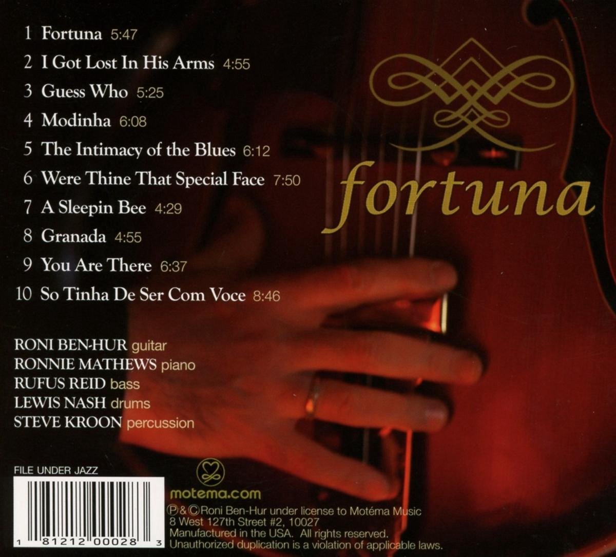 Roni Ben-Hur - Fortuna (CD), Roni Ben-Hur | CD (album) | Muziek | bol