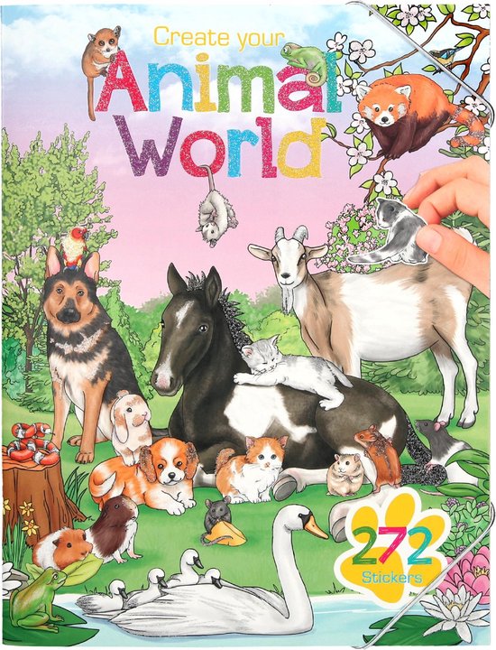 Create Your Animal World Stickerboek | bol