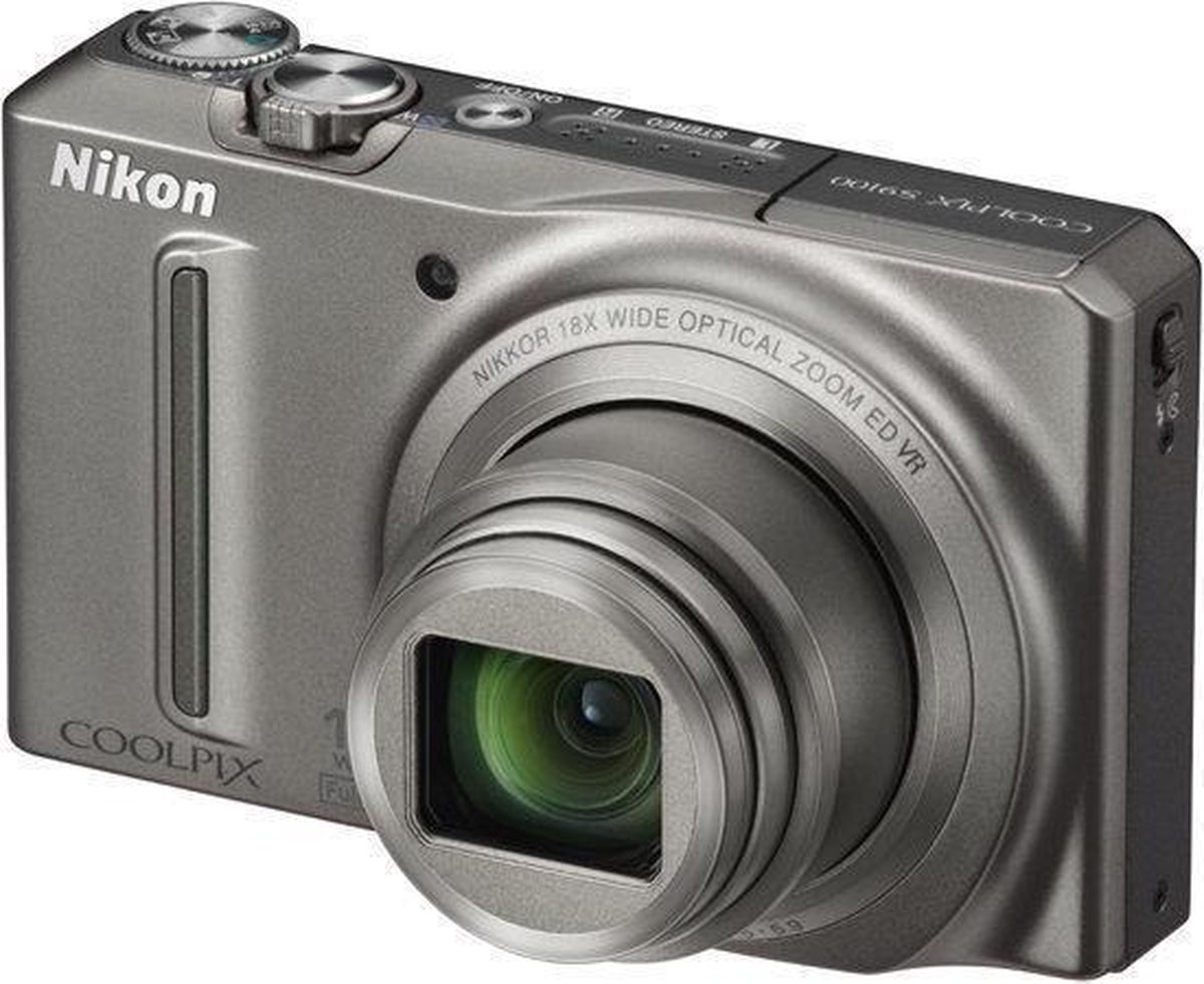 Nikon Coolpix S9100 - Zilver | bol.com