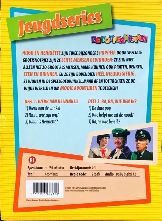 De Poppenkraam 1 + 2 (Dvd), Connie Neefs en Jaap Stobbe | Dvd's | bol