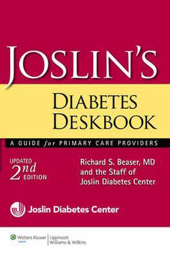 Joslin's Diabetes Deskbook | 9781451110999 | Richard S Beaser | Boeken ...