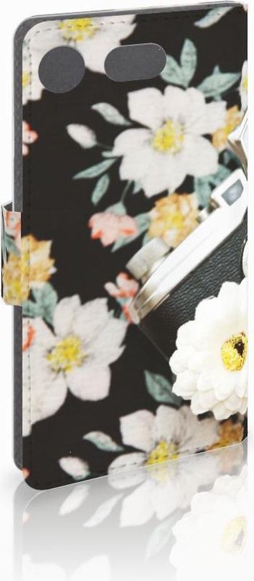 Sony Xperia Xz1 Compact Bookcase Hoesje Vintage Camera