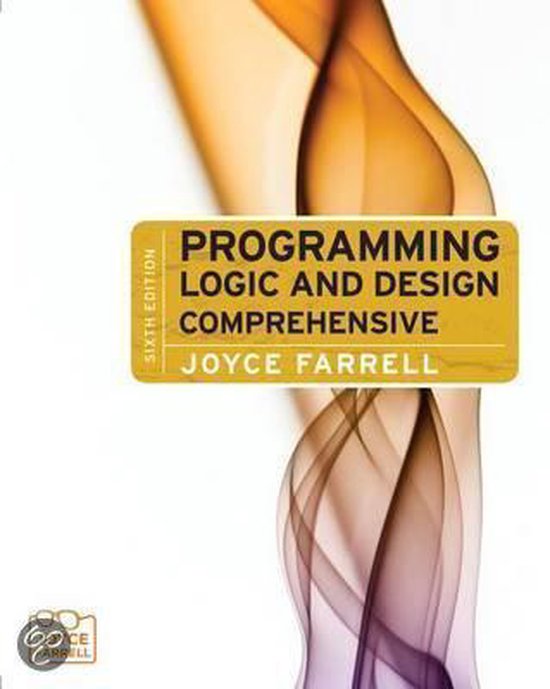 Programming Logic and Design | 9781111826765 | Joyce Ferrell | Boeken | bol.com