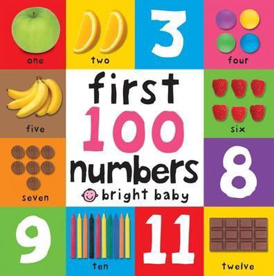 First 100 Numbers, Priddy Books | 9781849156141 | Boeken | bol