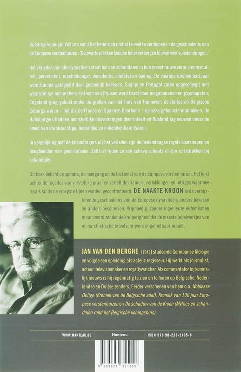 De Naakte Kroon, Jan van den Berghe | 9789022321058 | Boeken | bol