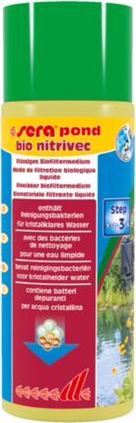 Sera bio nitrvec 500ml nitrificerende werking verwijdert nitriet | bol