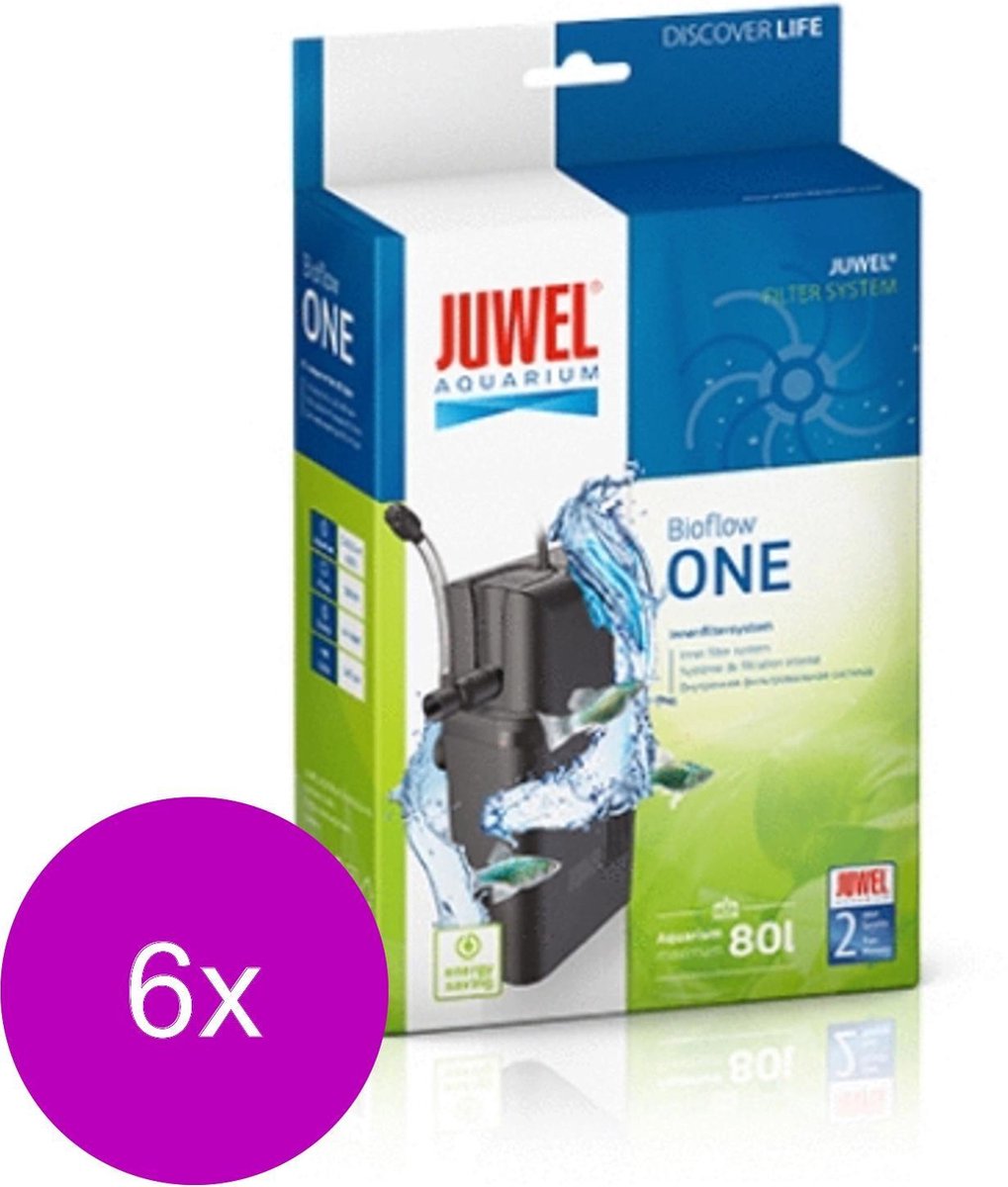 Juwel Bioflow One - Binnenfilters - 6 x Zwart 80 l/h | bol