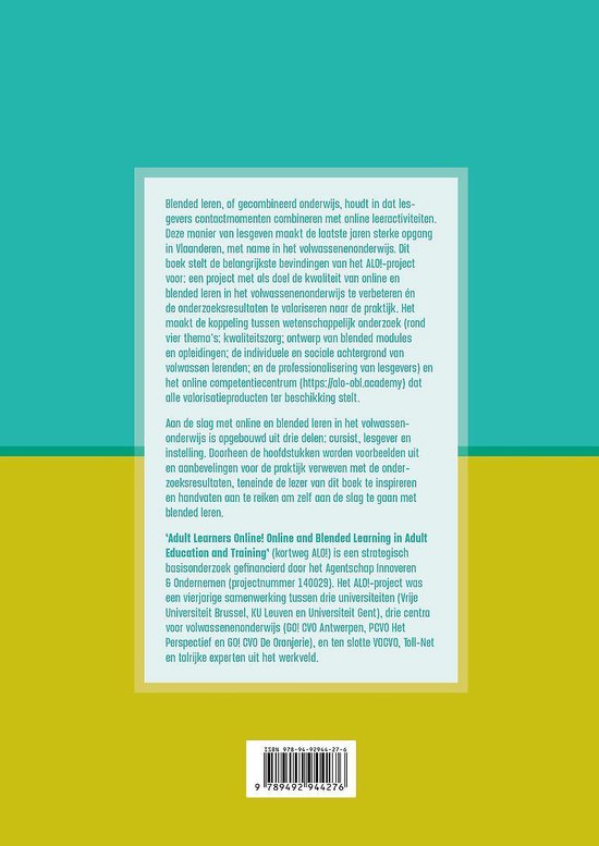 Aan de slag met online en blended leren in het volwassenenonderwijs ...