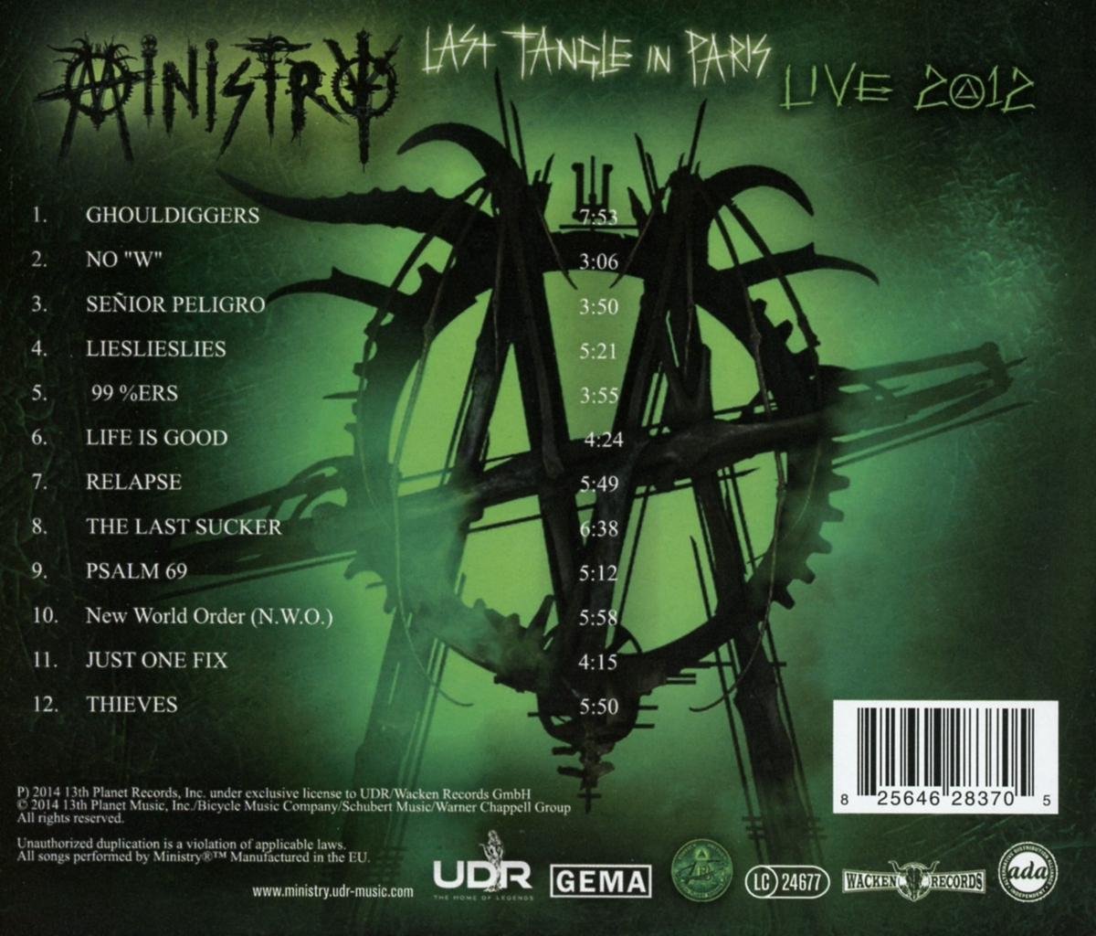 Last Tangle In Paris, Ministry | CD (album) | Muziek | bol.com