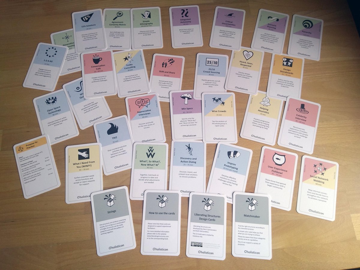 Liberating Structures Design Cards | Games | bol.com