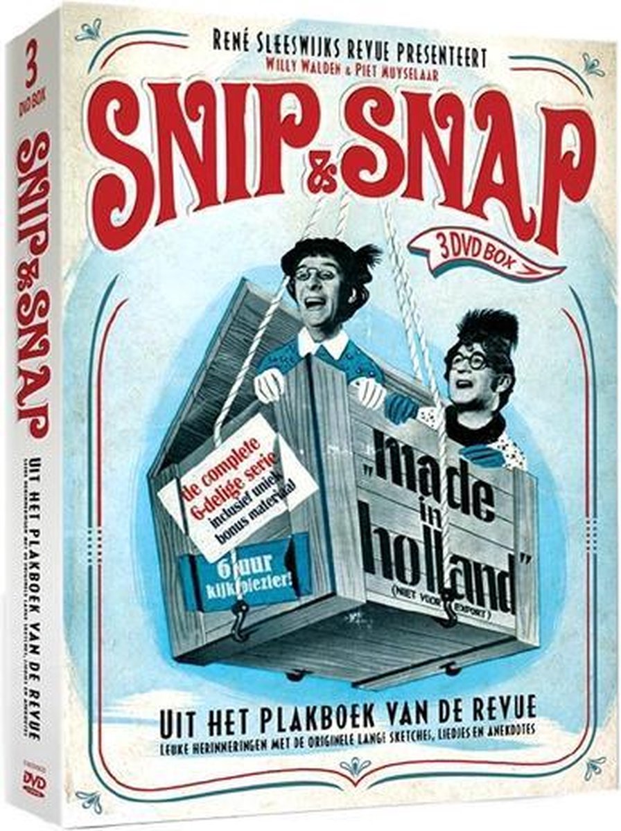 Snip & Snap - Het Plakboek Van De Revue (Dvd), Piet Muijselaar | Dvd's ...