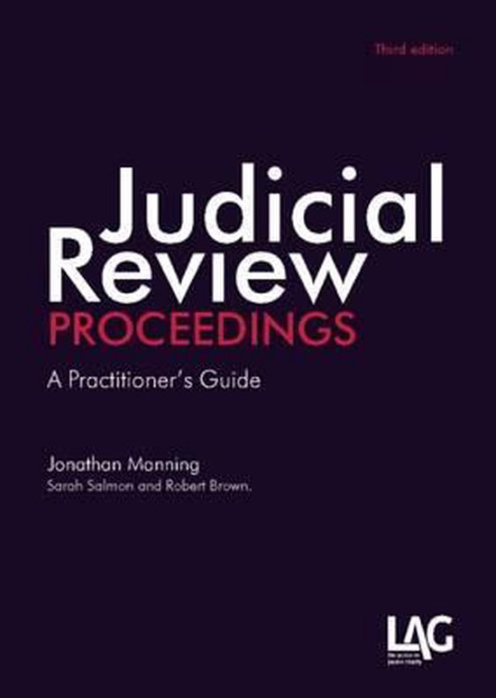 Judicial Review Proceedings, Jonathan Manning | 9781903307793 | Boeken ...